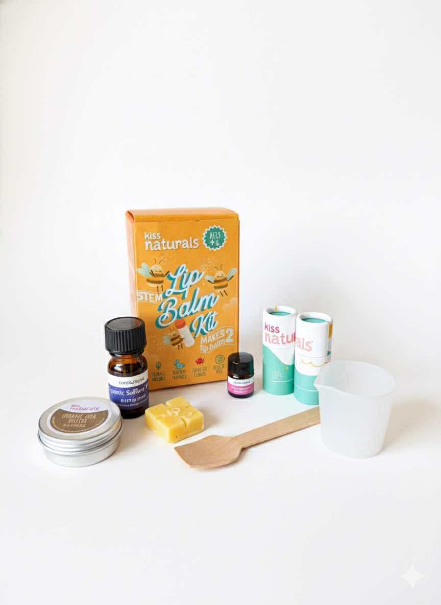 Mini Lip Balm Making Kit - 95% plastic free – Earthy Good & Kiss Naturals